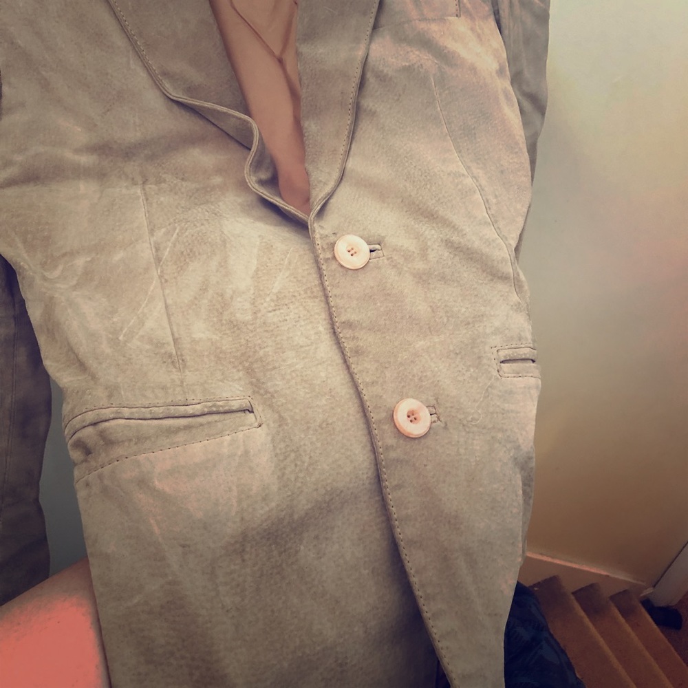 Original Early 1970’s Pig Skin Leather Jacket - Gem